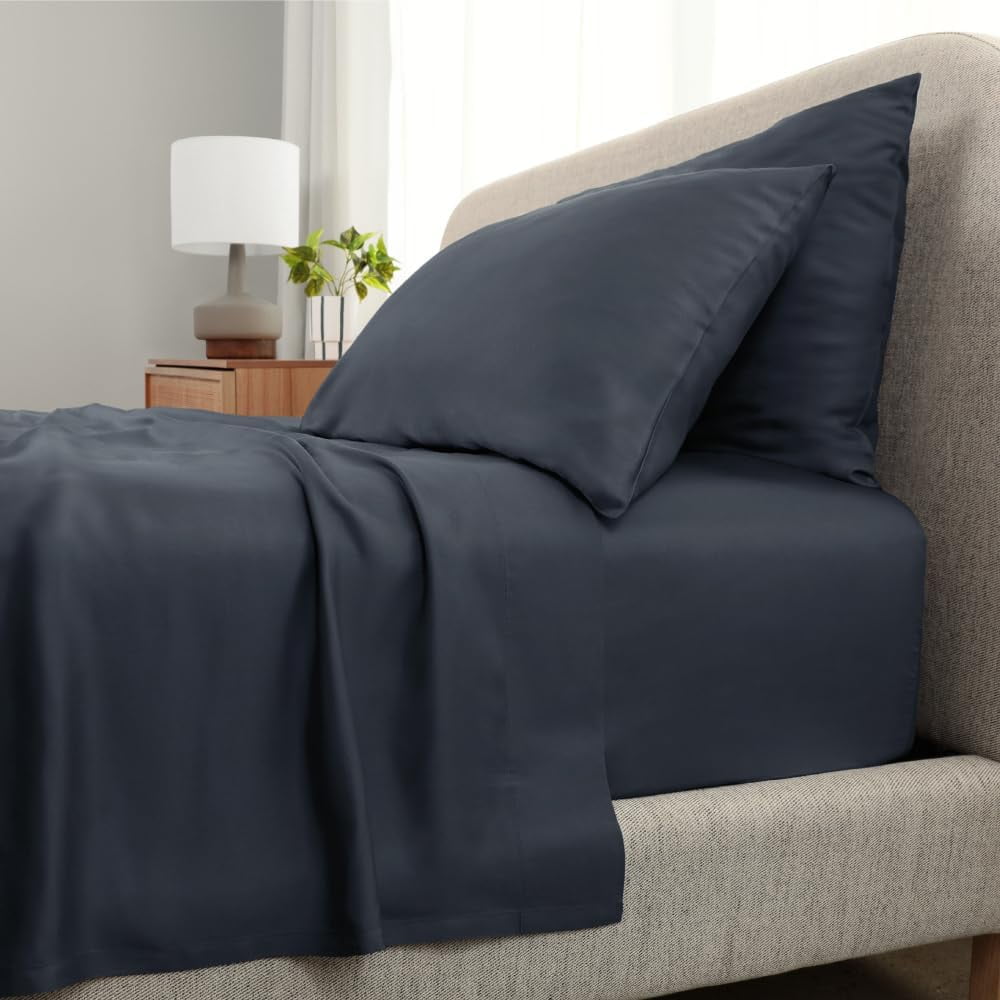 Cariloha Aloha Soft 4-Piece Sheet Set | Cape Blue | Split King | Made ...
