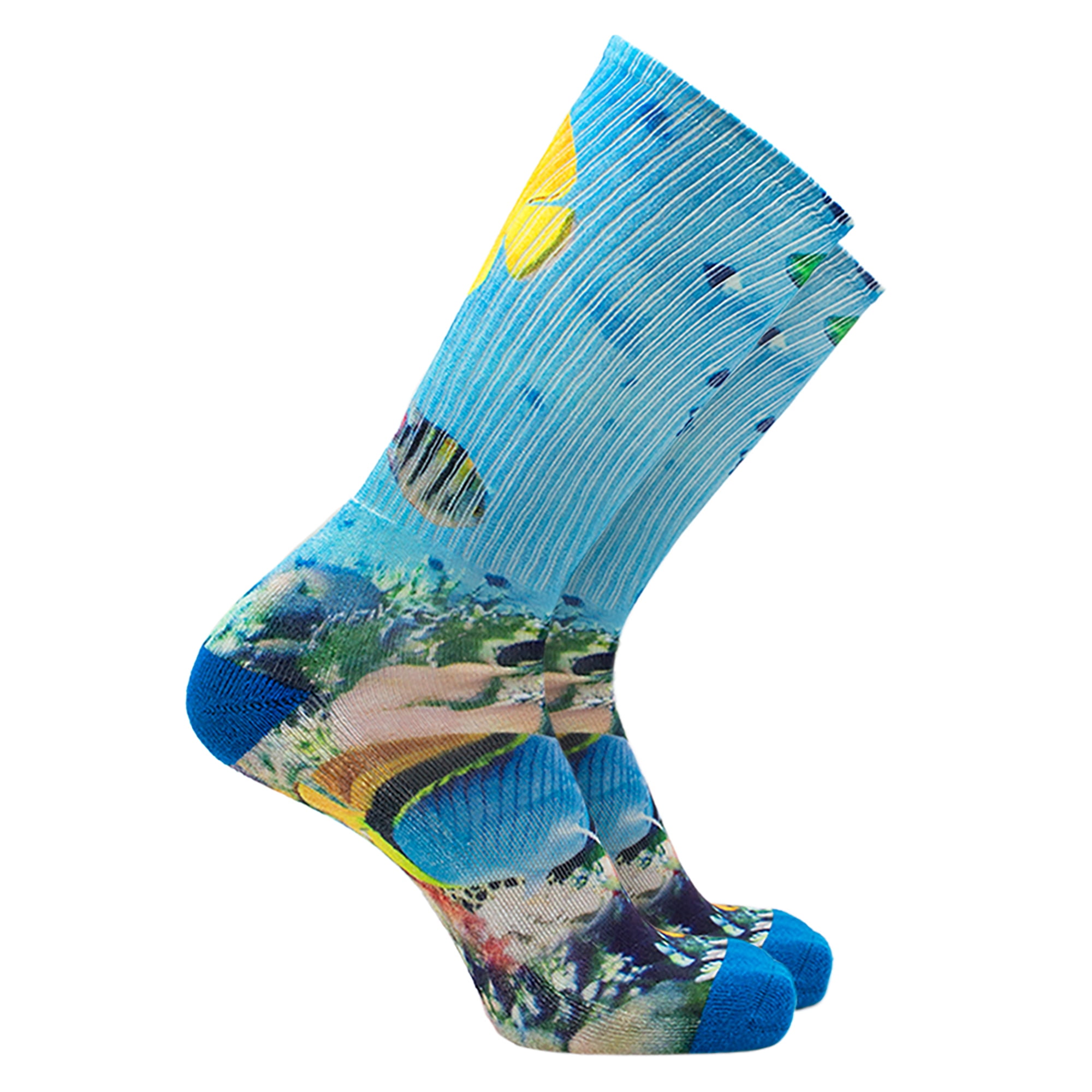 Cariloha Bamboo Printed Crew Socks - Made Of Viscose From Bamboo ...