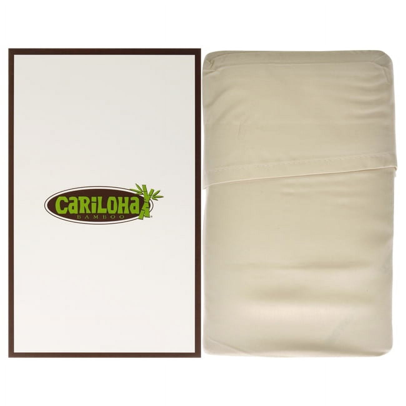 Cariloha Resort Bamboo Pillowcase Set - Coconut Milk-King 2 Pc ...