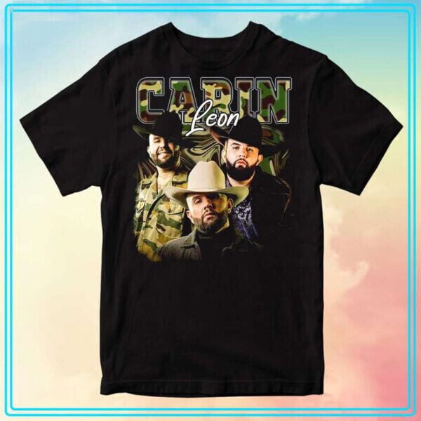 Carin León 2024 Boca Chueca Tour Size S-4XL Black T-Shirt Gift For Friend PP157 - Walmart.com