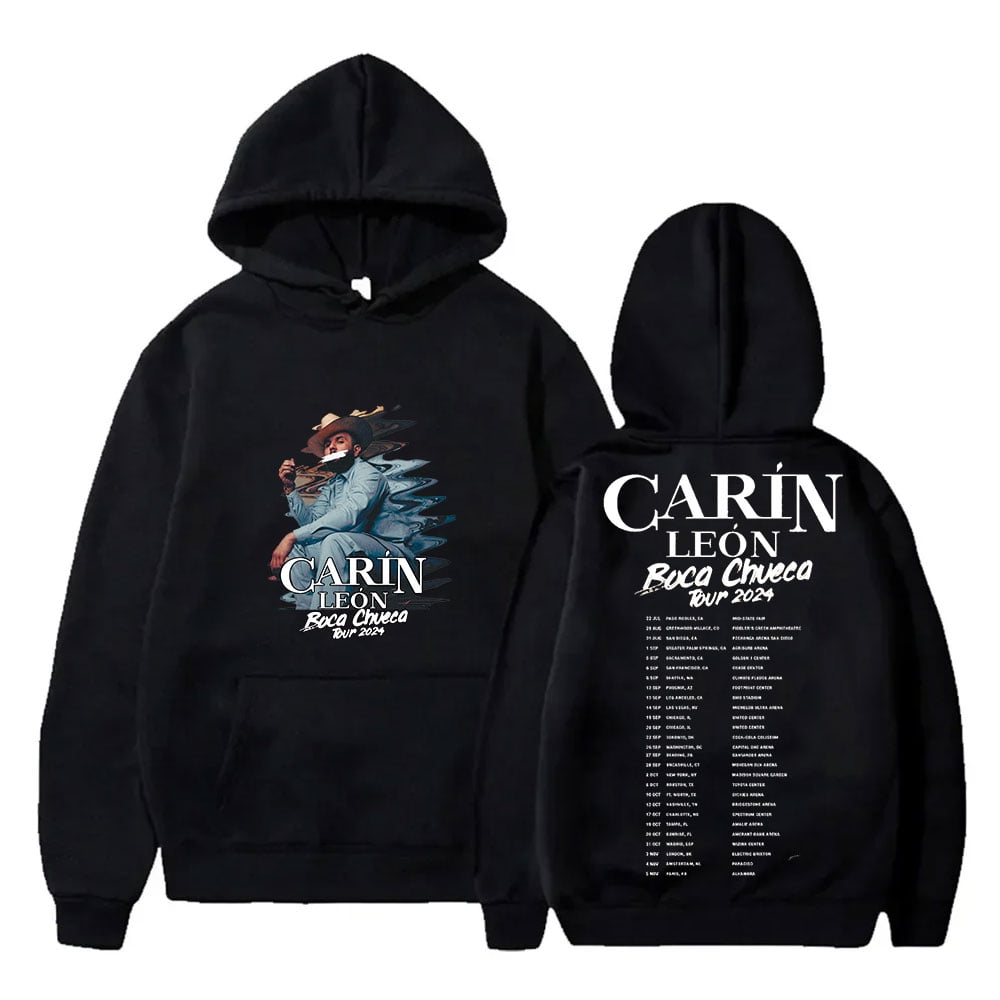 Carin Leon Boca Chueca Tour 2024 Merch Women Men Long Sleeve Casual ...