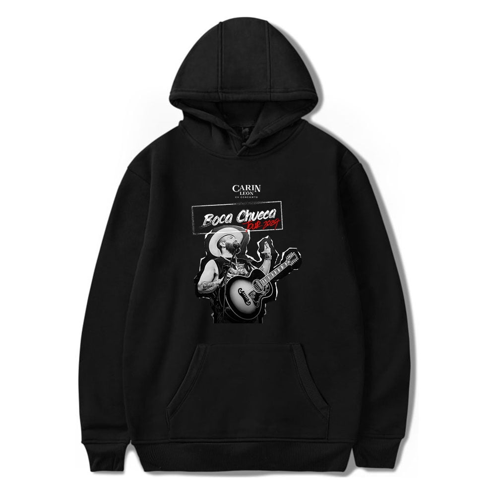 Carin Leon Boca Chueca Tour Merch Hoodies Women Men Long Sleeve Casual ...