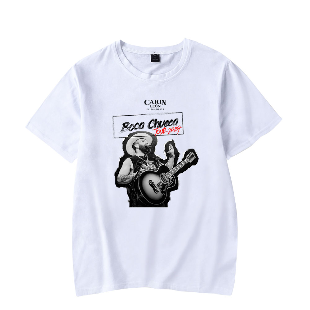 Carin Leon Boca Chueca Tour T-Shirt Merch For Women/Men Unisex Summer ...