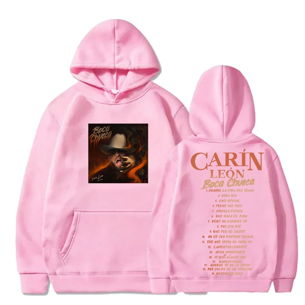 Carin Leon Tracklist Hoodies Boca Chueca Tour Merch Hooded Women Men ...