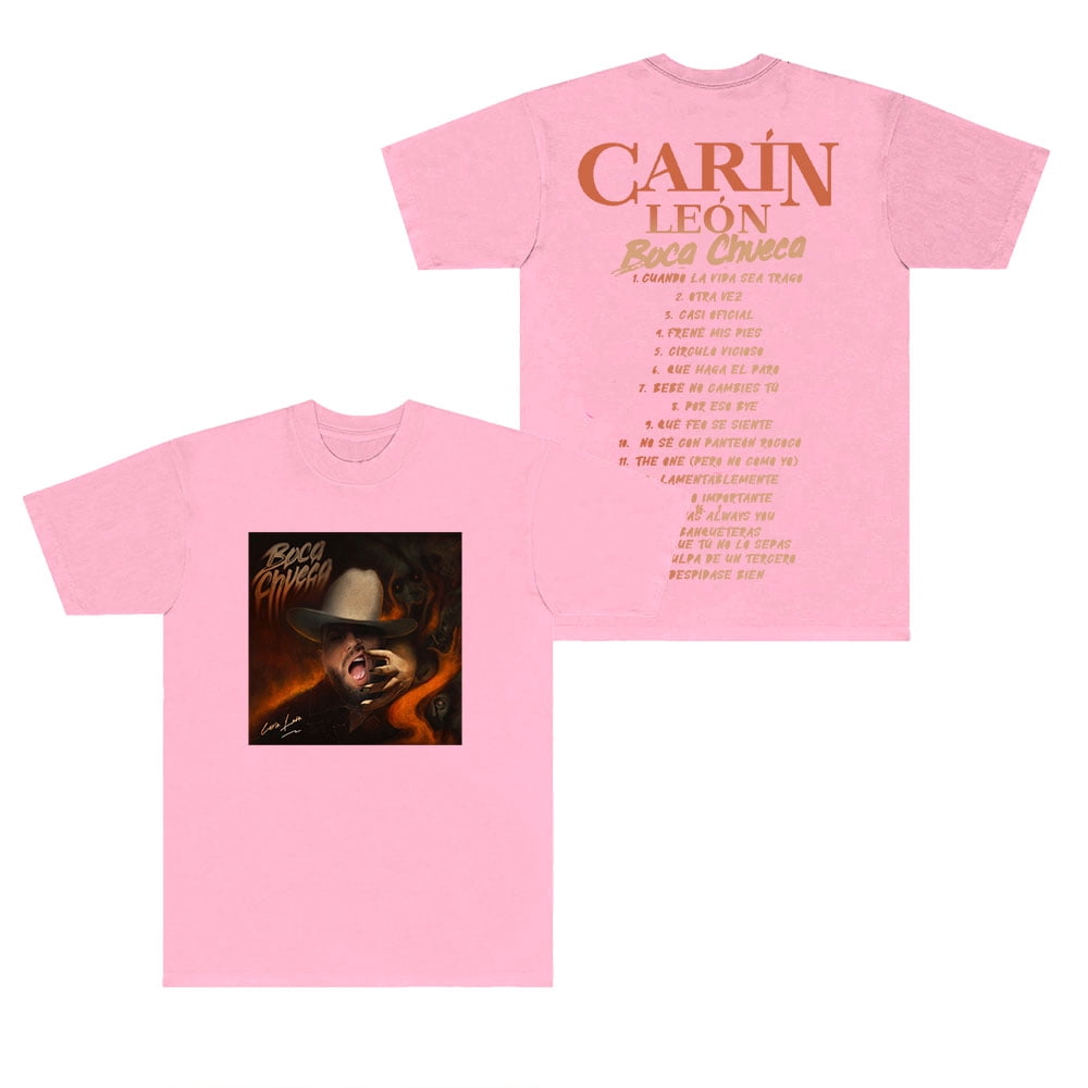 Carin Leon Tracklist T-shirts Boca Chueca Tour Merch Tee Women Men ...