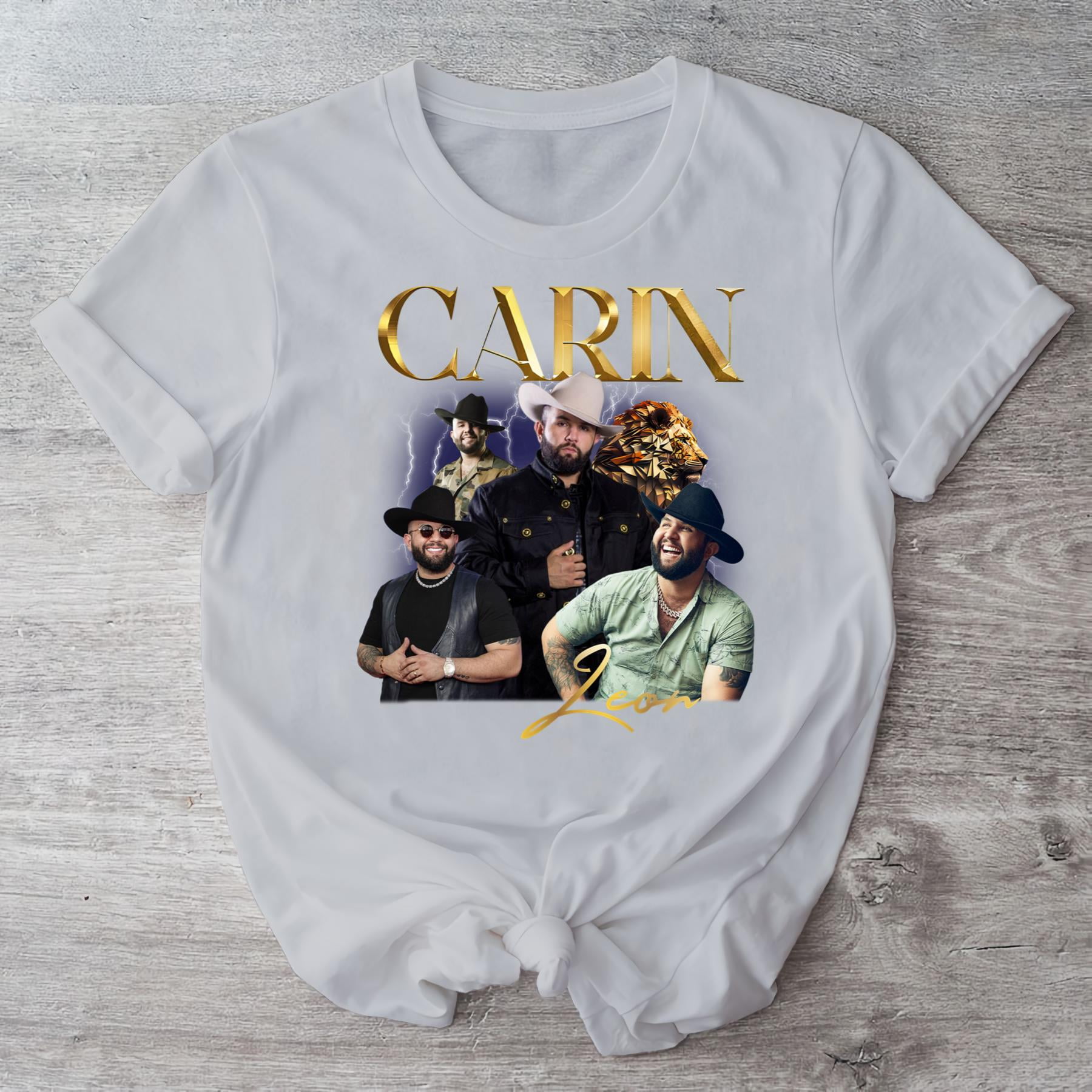 Carin Leon t-shirt UNISEX Mexico dtf graphic tee trending handmade ...