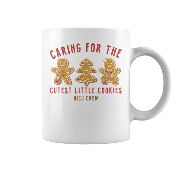Caring For The Cutest Little Cookies Nicu Crew Christmas Coffee Mugs ...