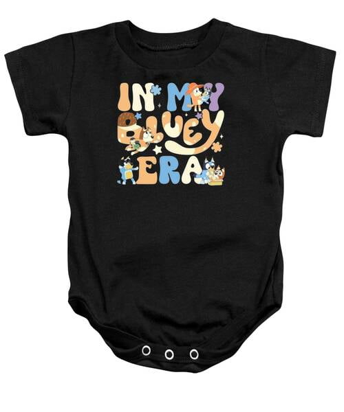 Caring Mum Bluey Funny Baby Onesie Kids Birthday Tee, Bluey And Bingo ...