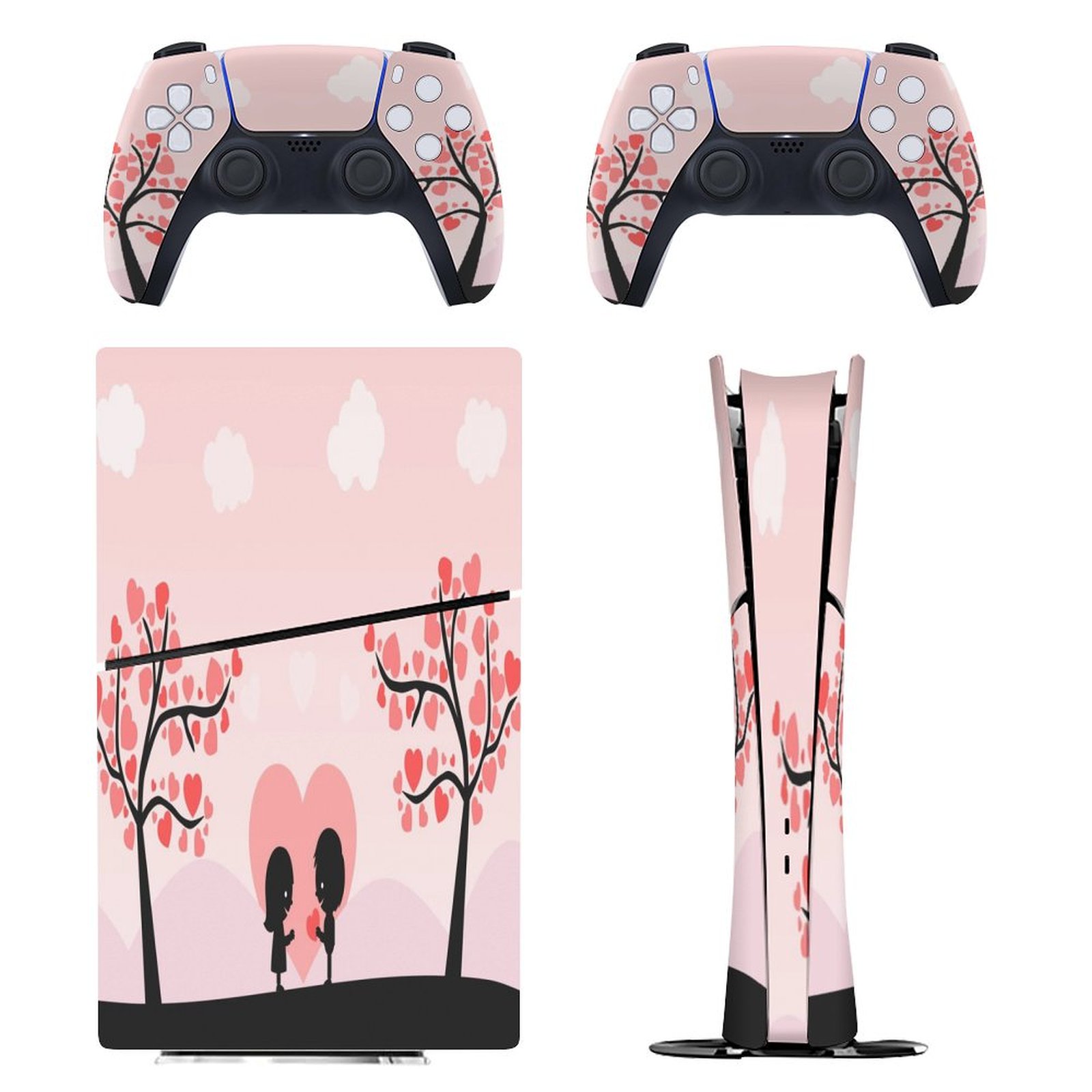 Caring Tree, Couples, Valentine's Day PS5/PS5 Slim Digital Disc Skin ...