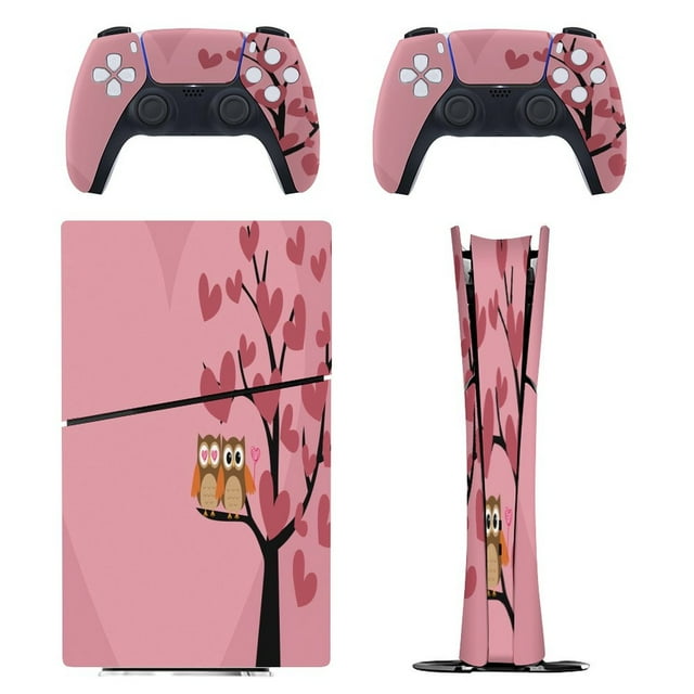 Caring Trees, Couples, Owls PS5/PS5 Slim Digital Disc Skin Sticker For ...