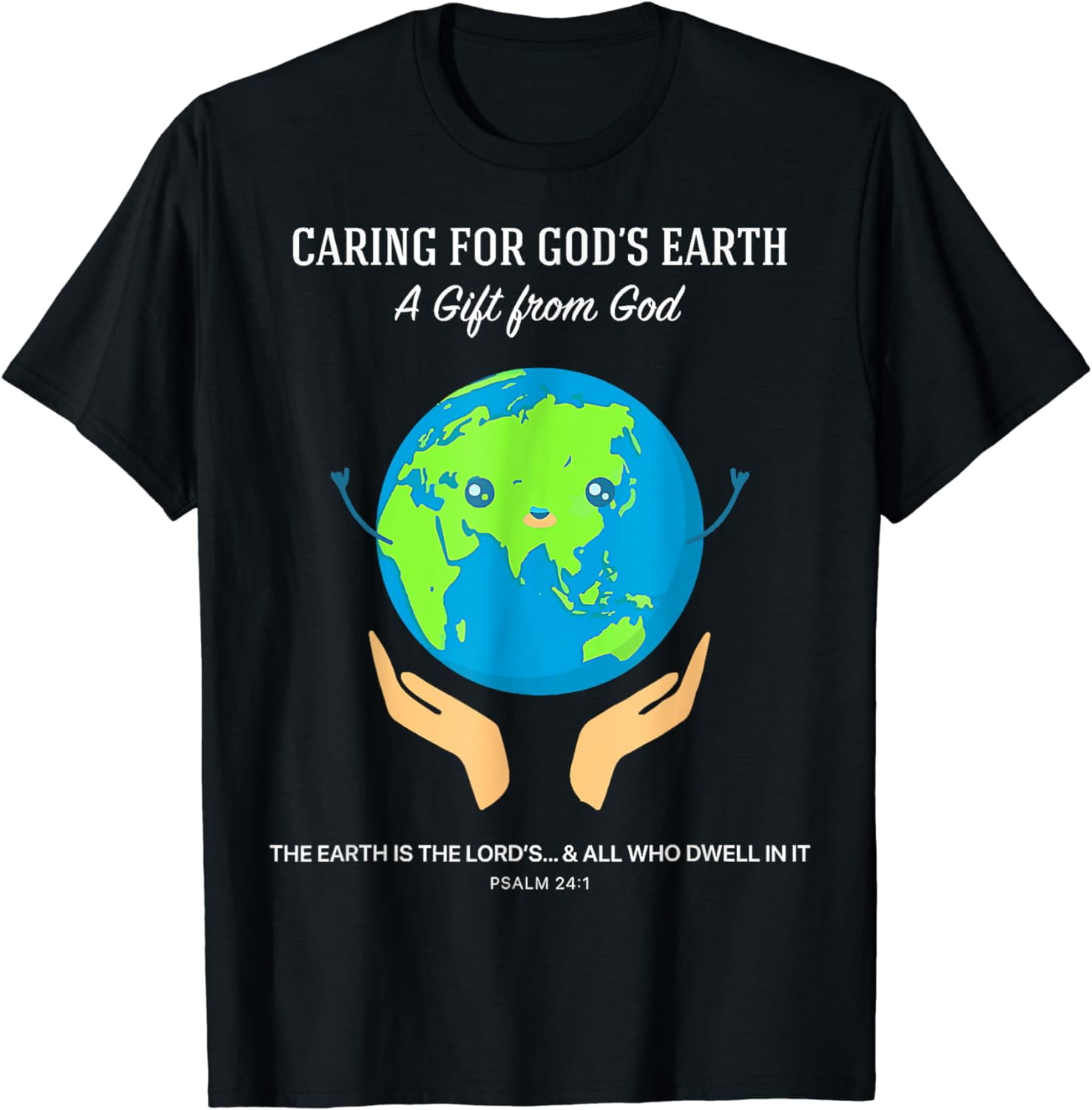 Caring for God's Earth Christian Creation Care Stewardship. T-Shirt ...