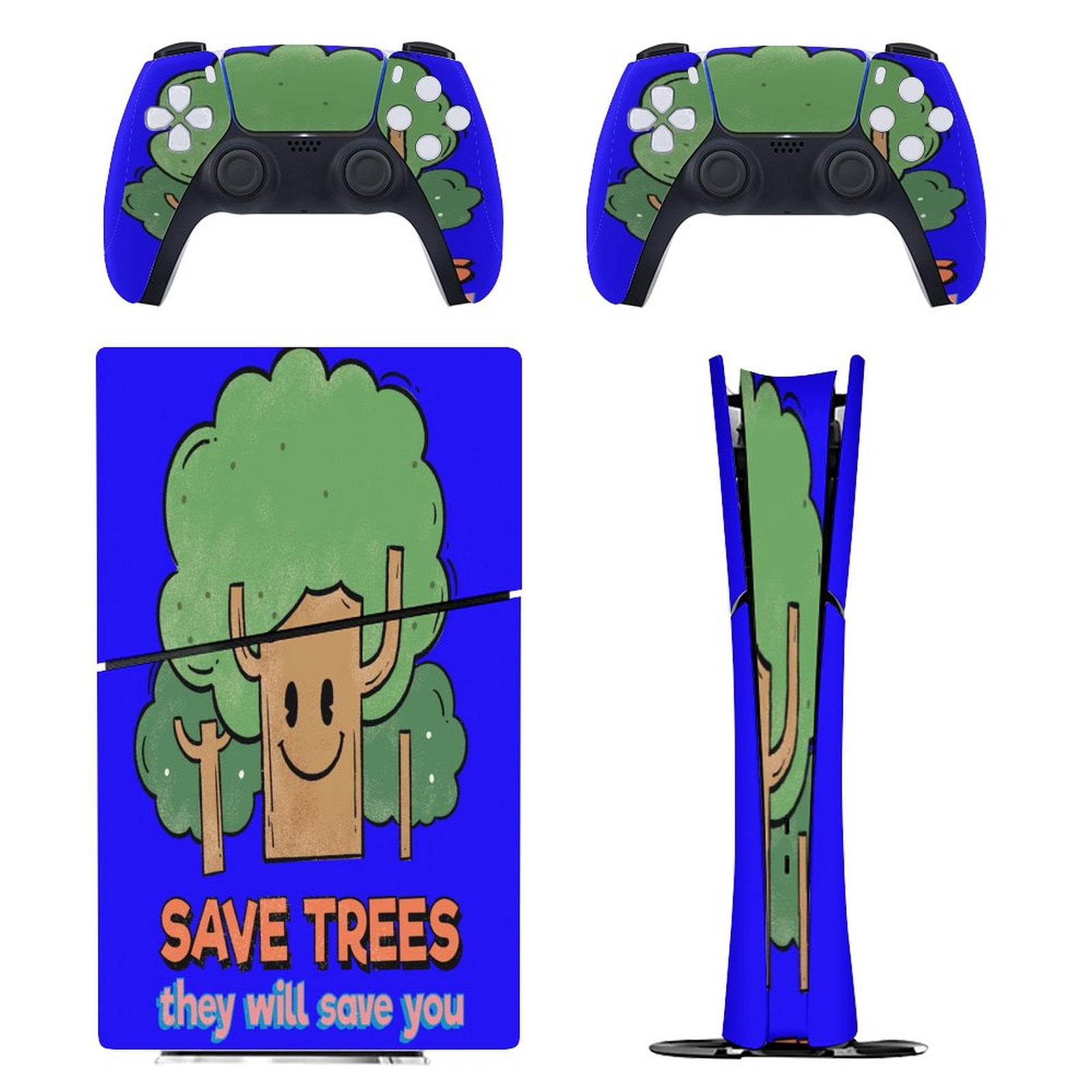 Caring for Trees PS5/PS5 Slim Digital Disc Skin Sticker For Console And ...