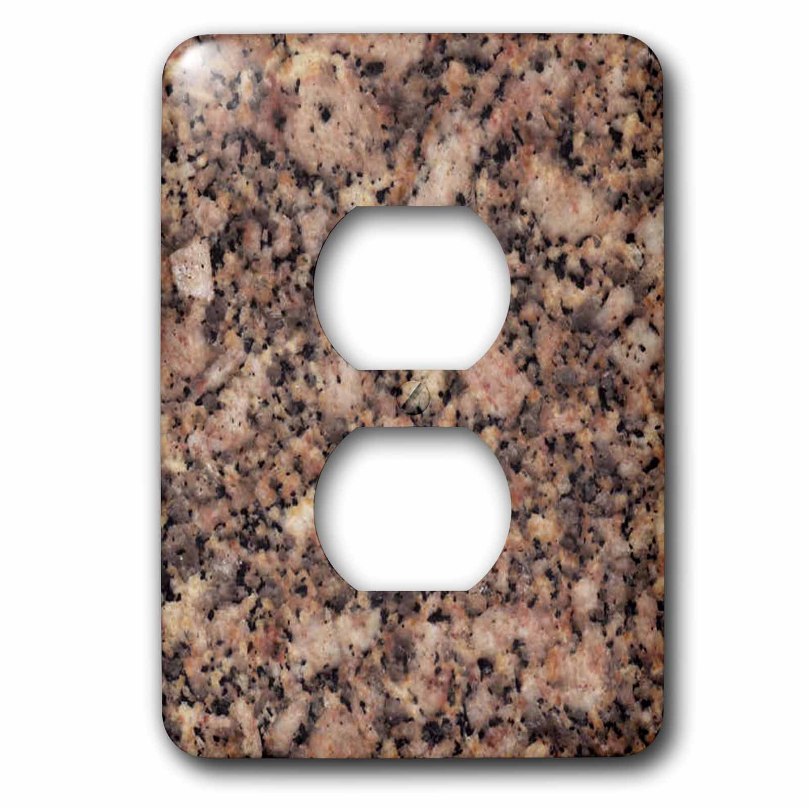3dRose, Carioca Gold granite print, 2 plug outlet cover - Walmart.com