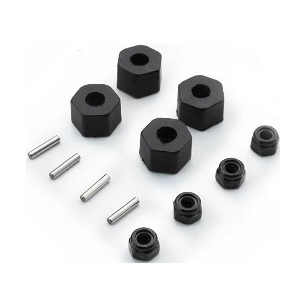 Carisma CIS15854 Wheel Hex for SCA-1E Spare Parts Set, Black - Walmart.com