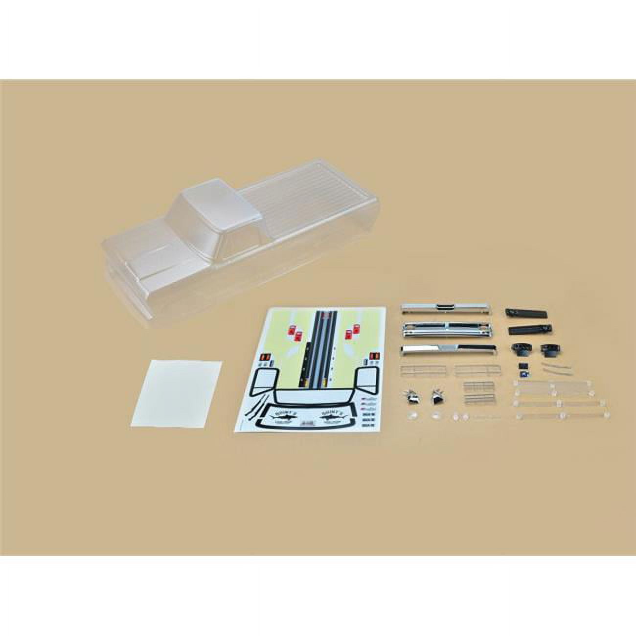 Carisma CIS15988 SCA-1E Series 324 mm Clear Body Set for 1976 Ford F ...