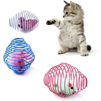 Spot Wide Colorful Springs Kitten Toy - Stimulating Cat Playtime ...