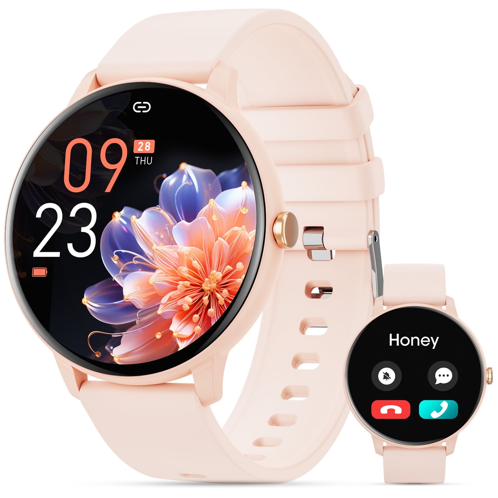 Carkira Smart Watch (Answer/Dial Call),1.39" Touch Display Fitness ...