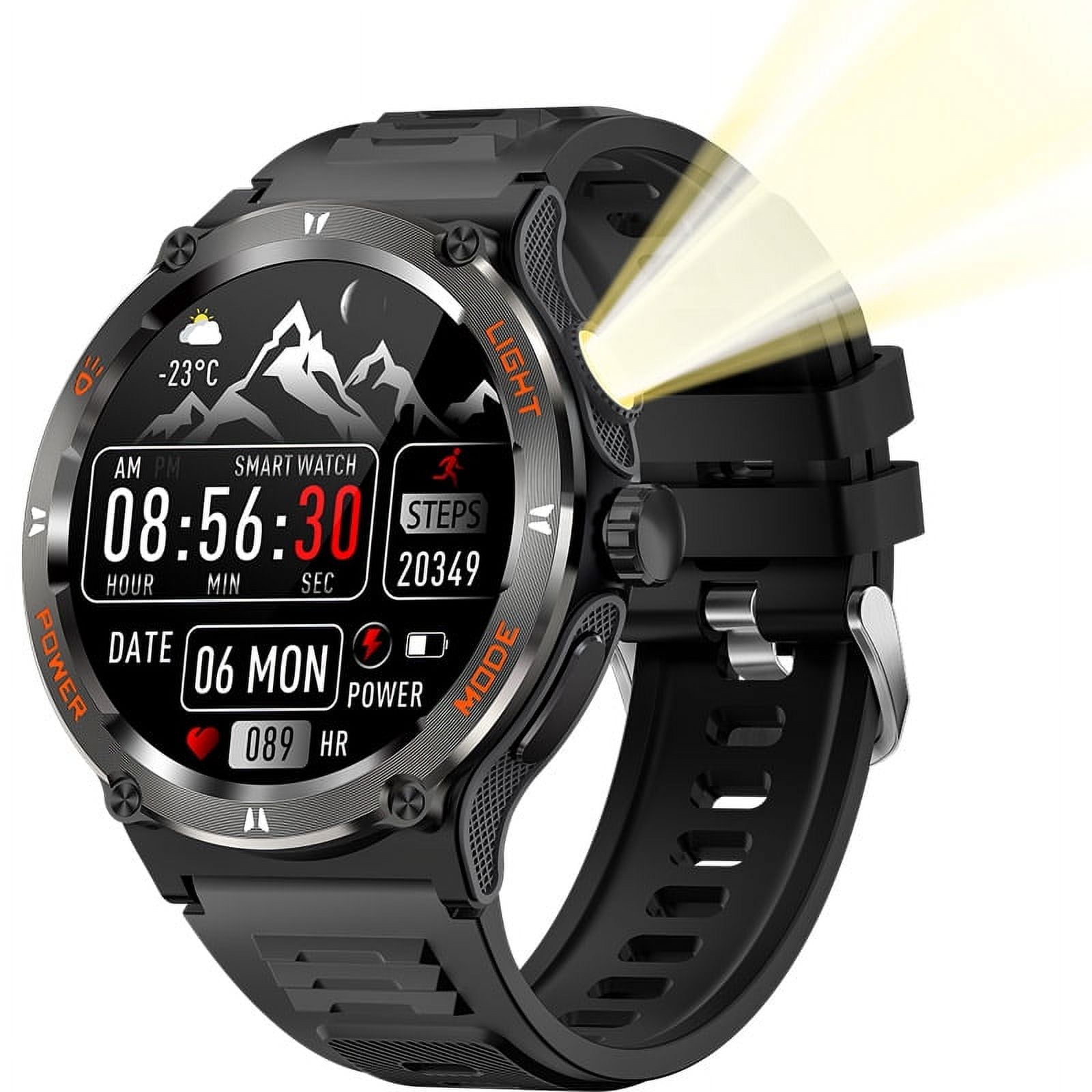 Carkira Smart Watch for Men(Answering/Making Calls), IP67 Waterproof ...