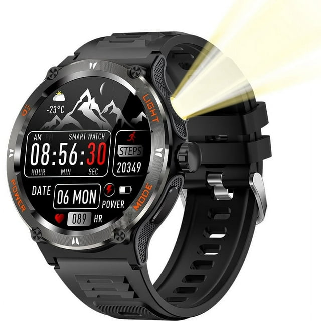 Carkira Smart Watch for Men(Answering/Making Calls), IP67 Waterproof ...