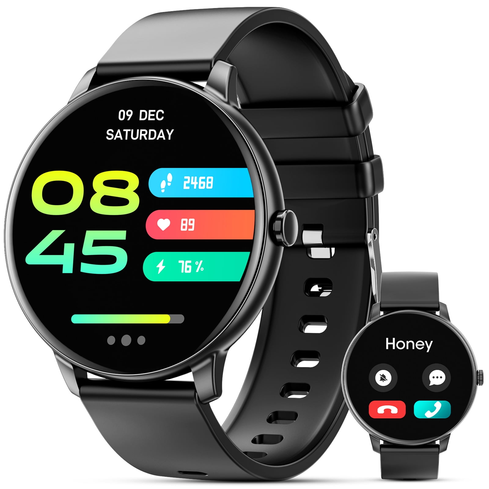 Carkira Android Wrist Smart Watch, IP67 Waterproof, for Men and Women ...