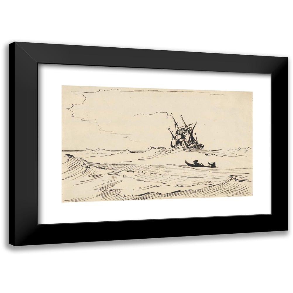 Carl August Ehrensvärd 14x11 Black Modern Framed Museum Art Print ...