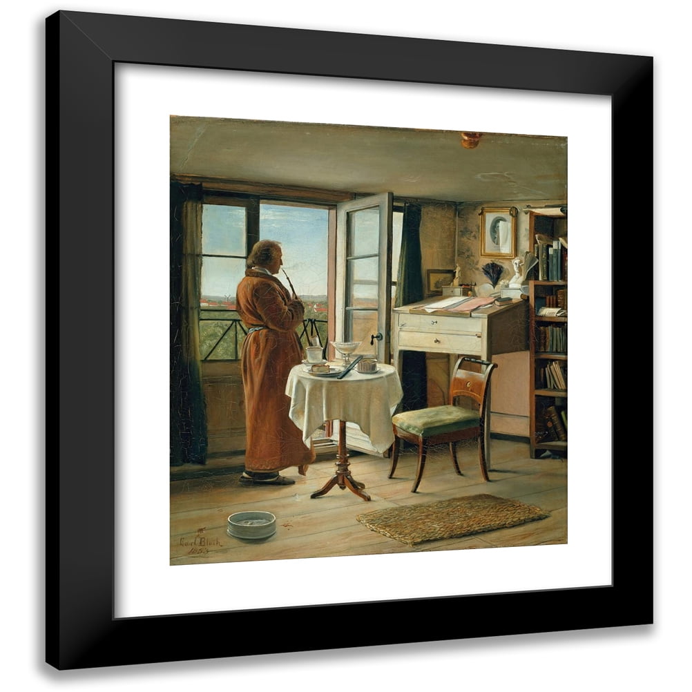 Carl Bloch 15x17 Black Modern Framed Museum Art Print Titled - The ...