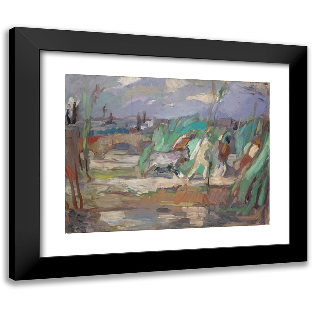 Carl Burckhardt 24x20 Black Modern Framed Museum Art Print Titled ...