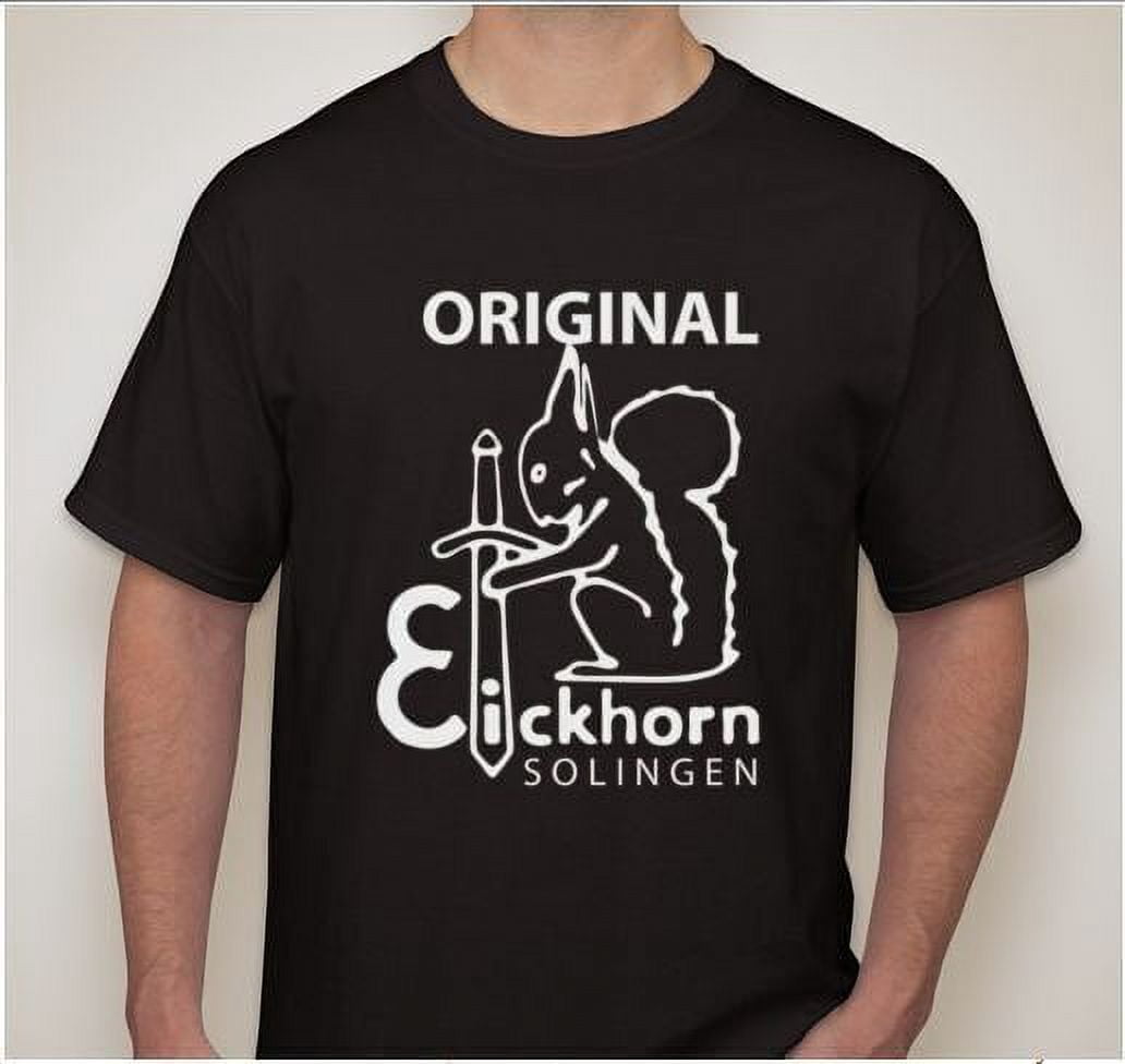 Carl Eickhorn Solingen Original Dagger blade maker mark squirrel Tee t ...
