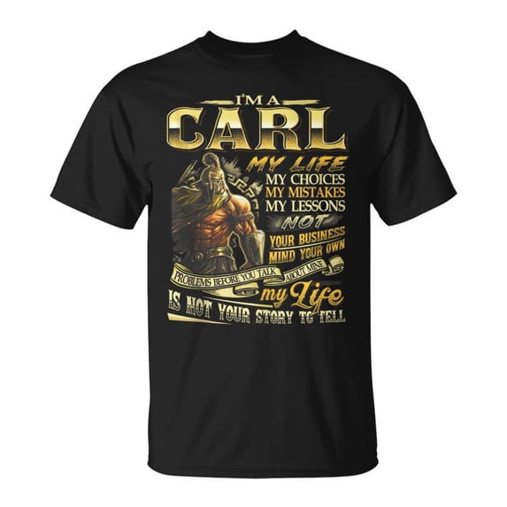 Carl Family Name Carl Last Name Team TShirt - Walmart.com