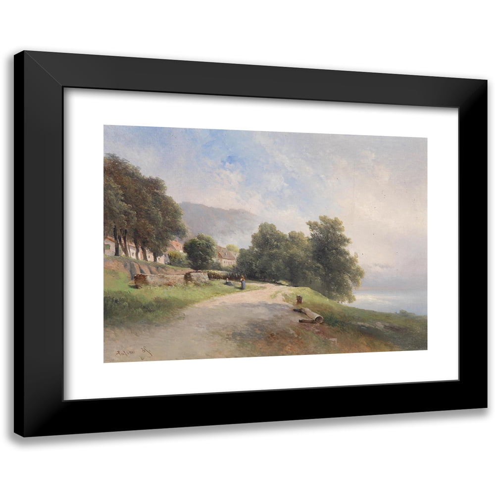 Carl Franz Emanuel Haunold 24x19 Black Modern Framed Museum Art Print ...