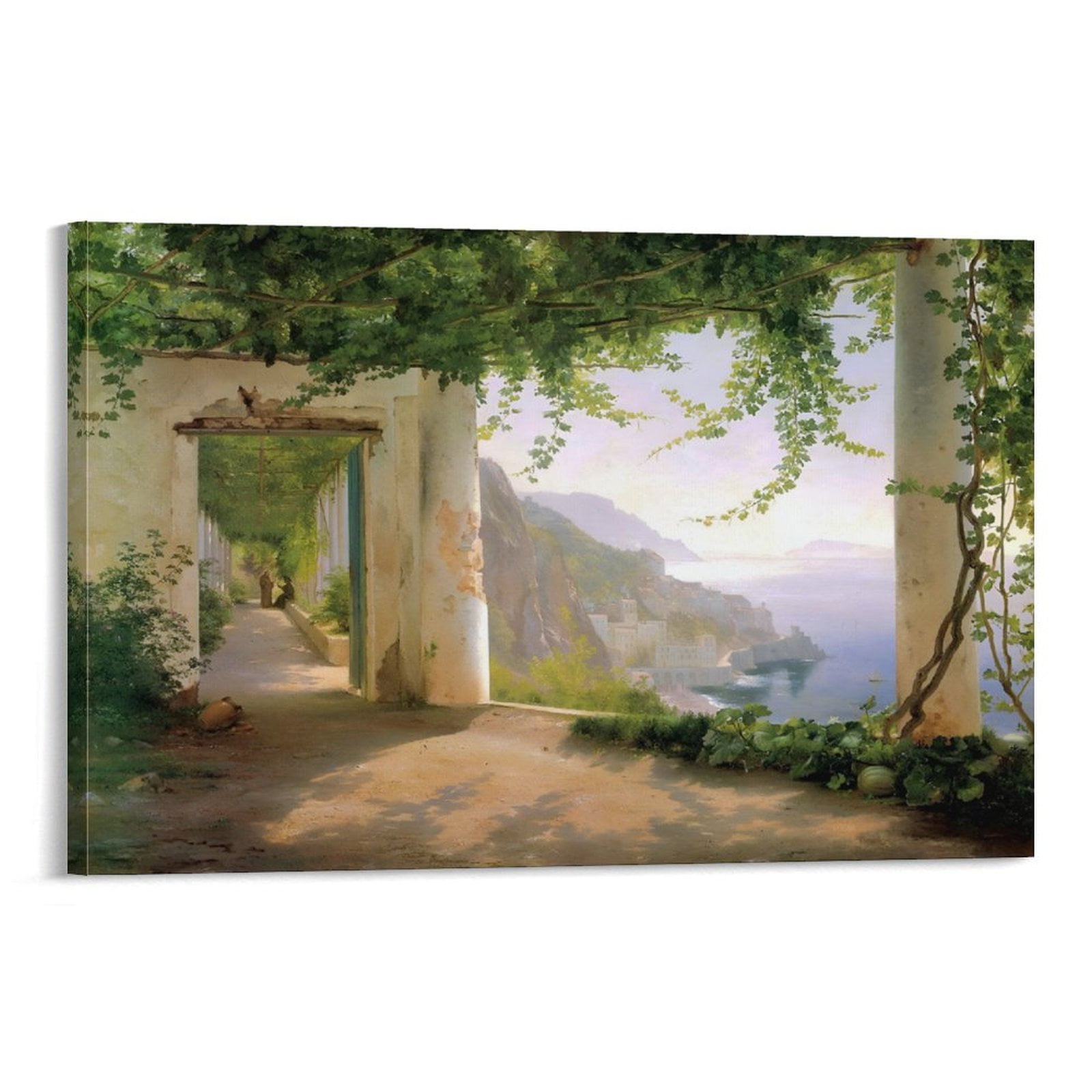 Carl Frederik Peder Aagaard Amalfi Cappuccini Poster Poster Decorative ...