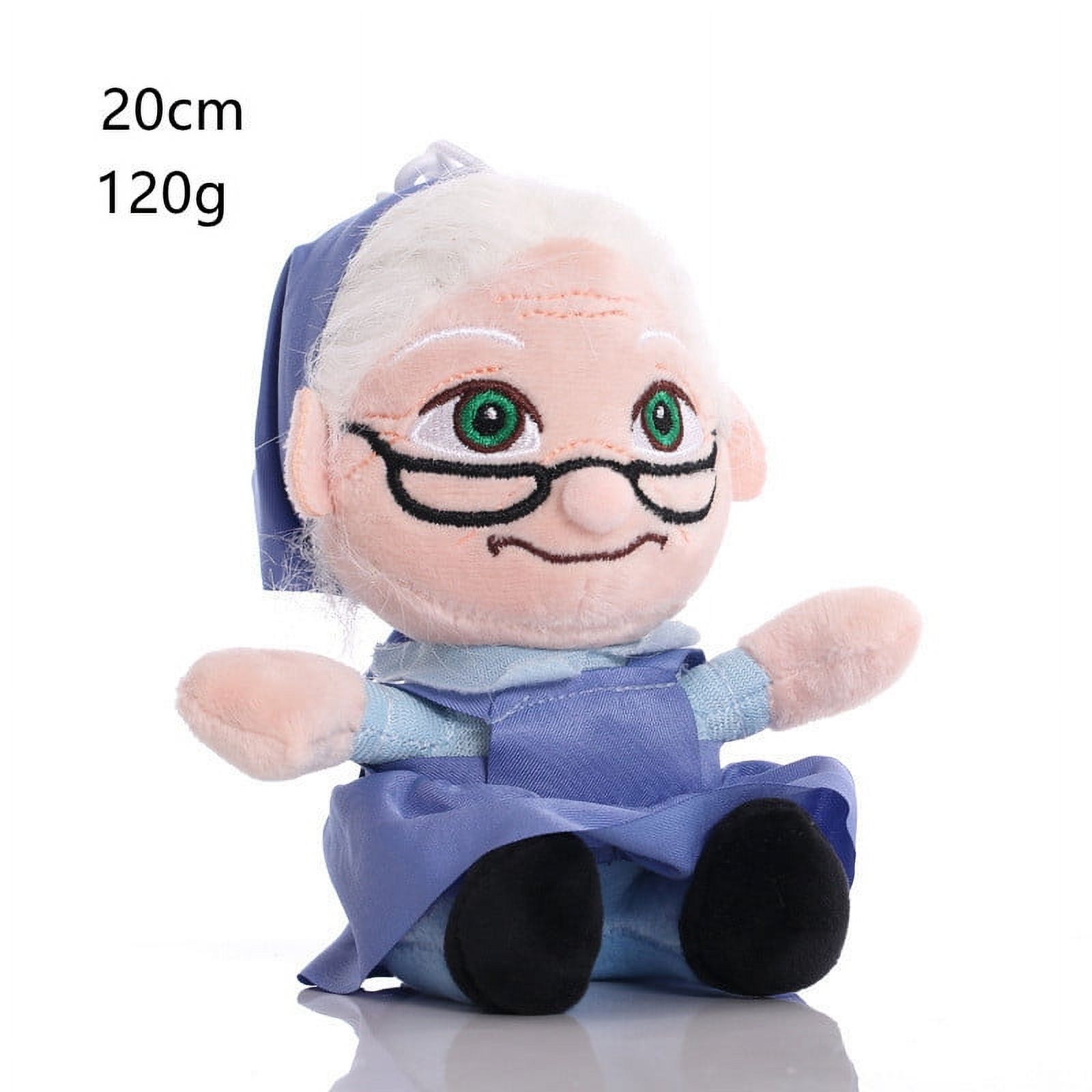 Carl Fredricksen and Ellie Plush - 5.9" 7.87" Stuffed Figure Animated ...