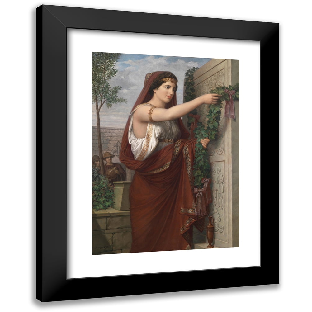 Carl Friedrich Deckler 14x18 Black Modern Framed Museum Art Print ...