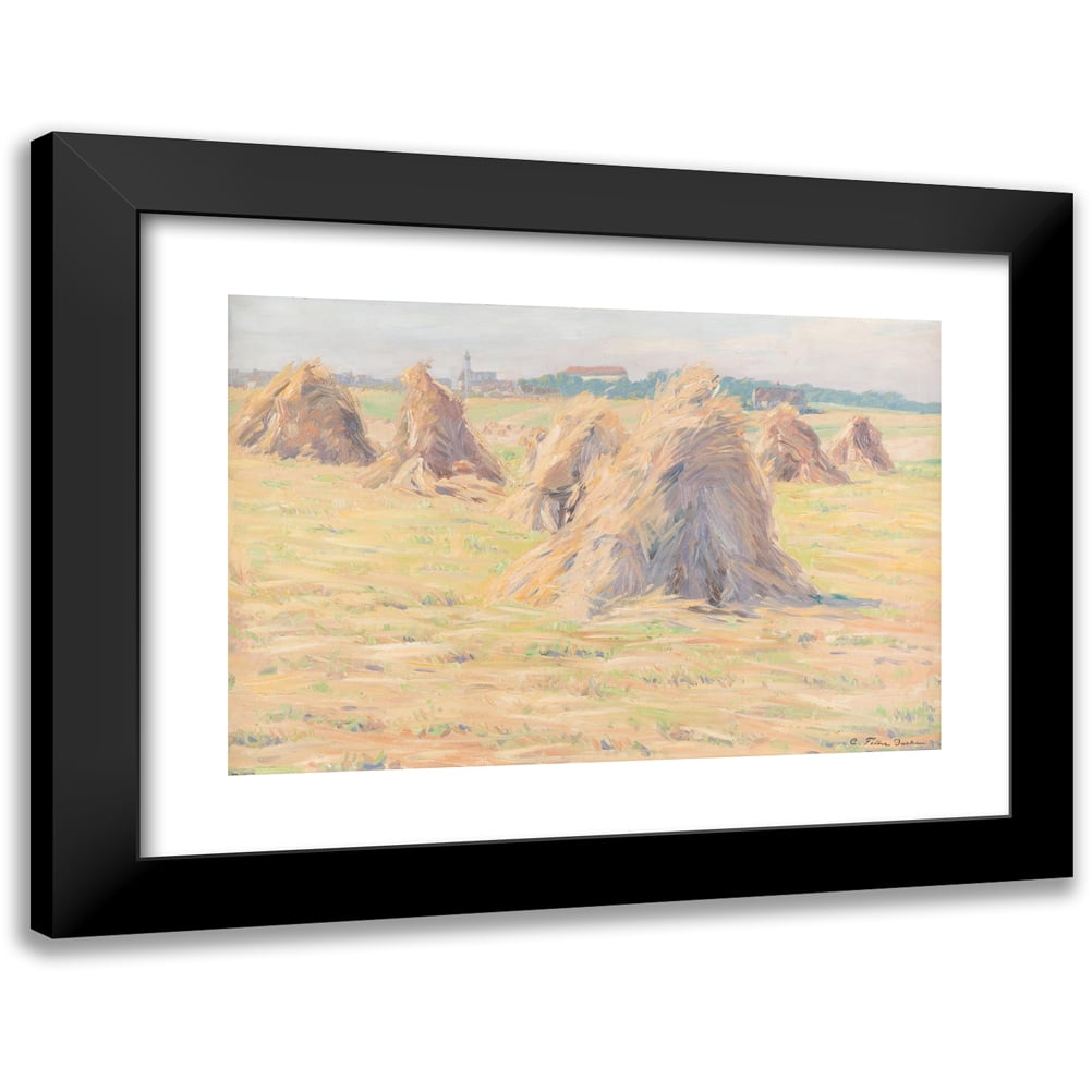 Carl Friedrich Felber 24x17 Black Modern Framed Museum Art Print Titled ...