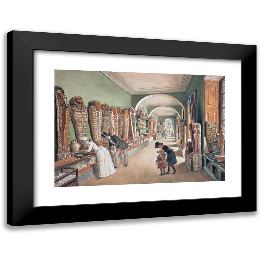Carl Goebel the younger 18x14 Black Modern Framed Museum Art Print ...
