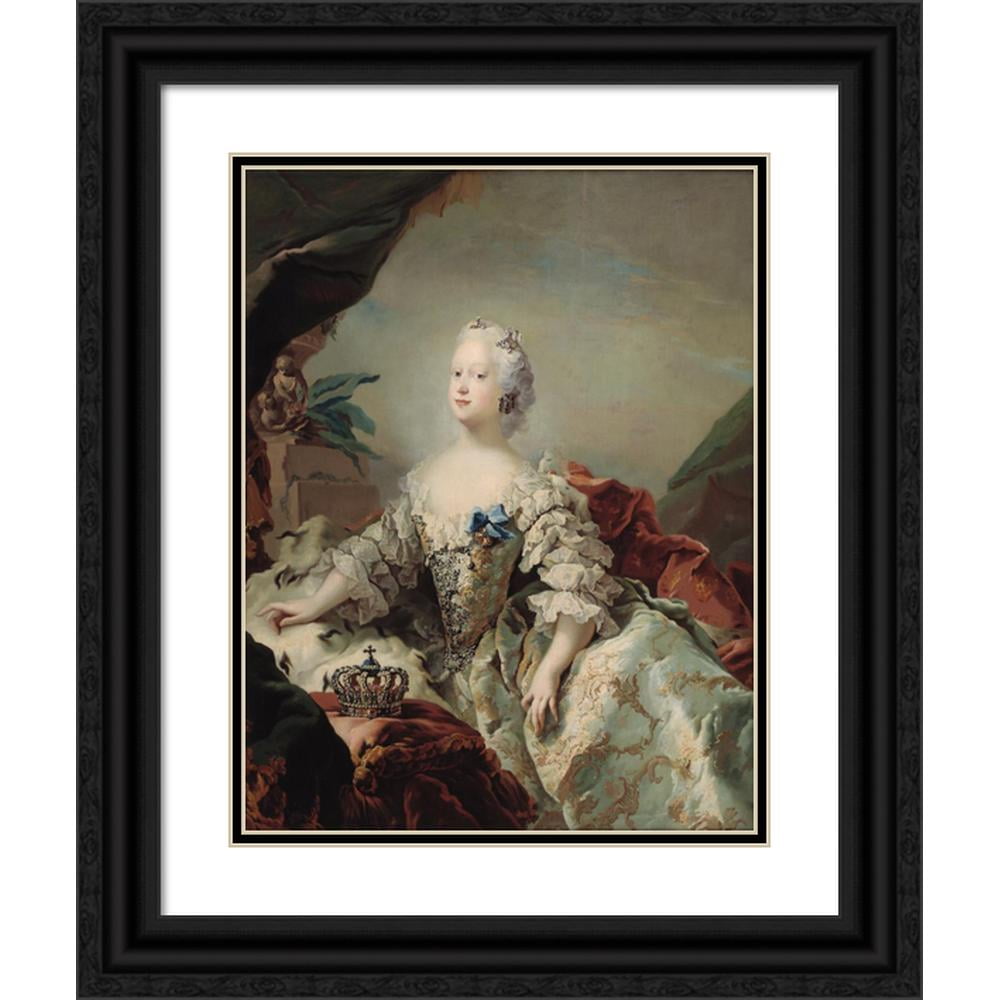 Carl Gustaf Pilo 15x18 Black Ornate Wood Framed Double Matted Museum ...