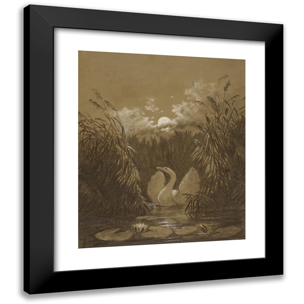 Carl Gustav Carus 15x17 Black Modern Framed Museum Art Print Titled - A ...