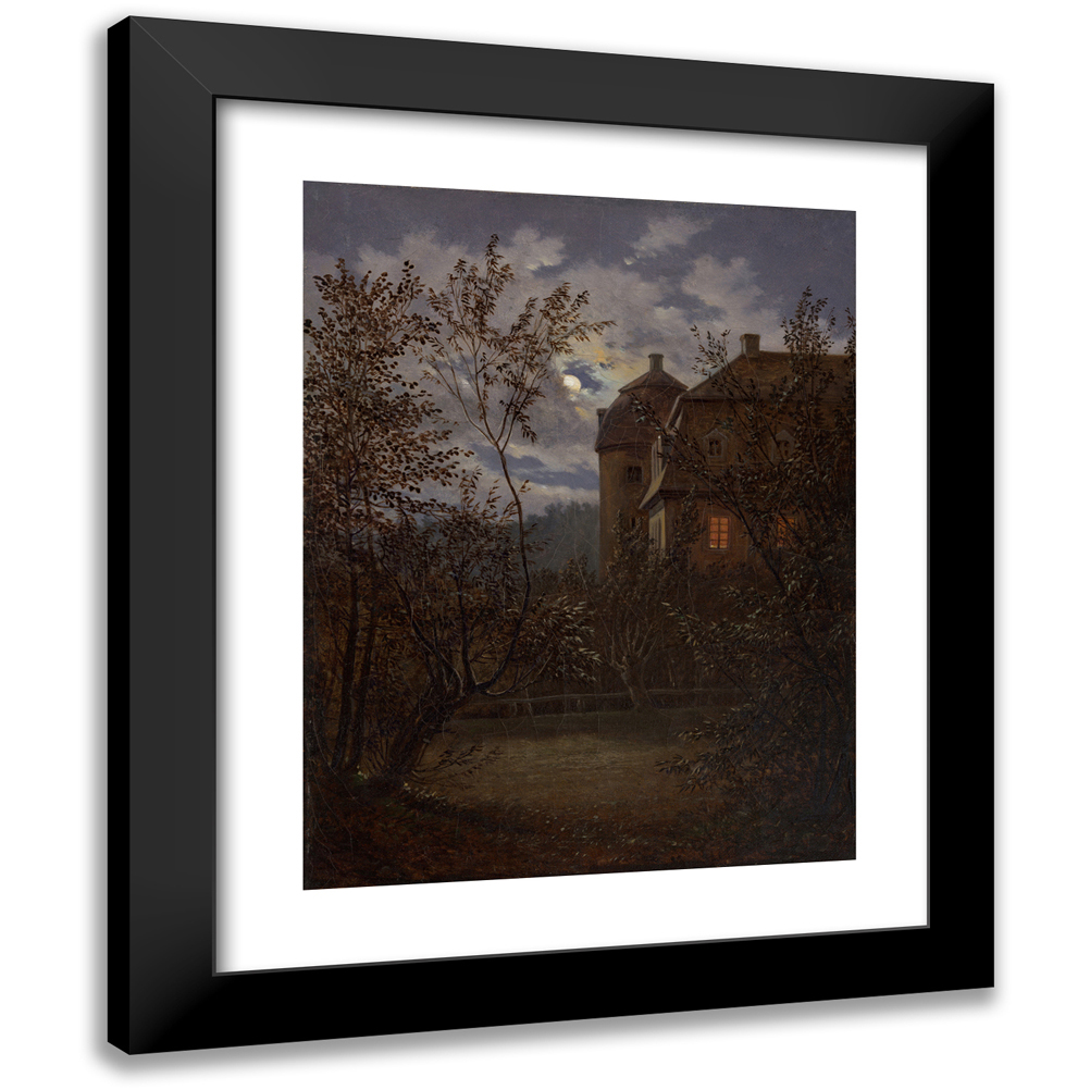 Carl Gustav Carus 15x18 Black Modern Framed Museum Art Print Titled ...