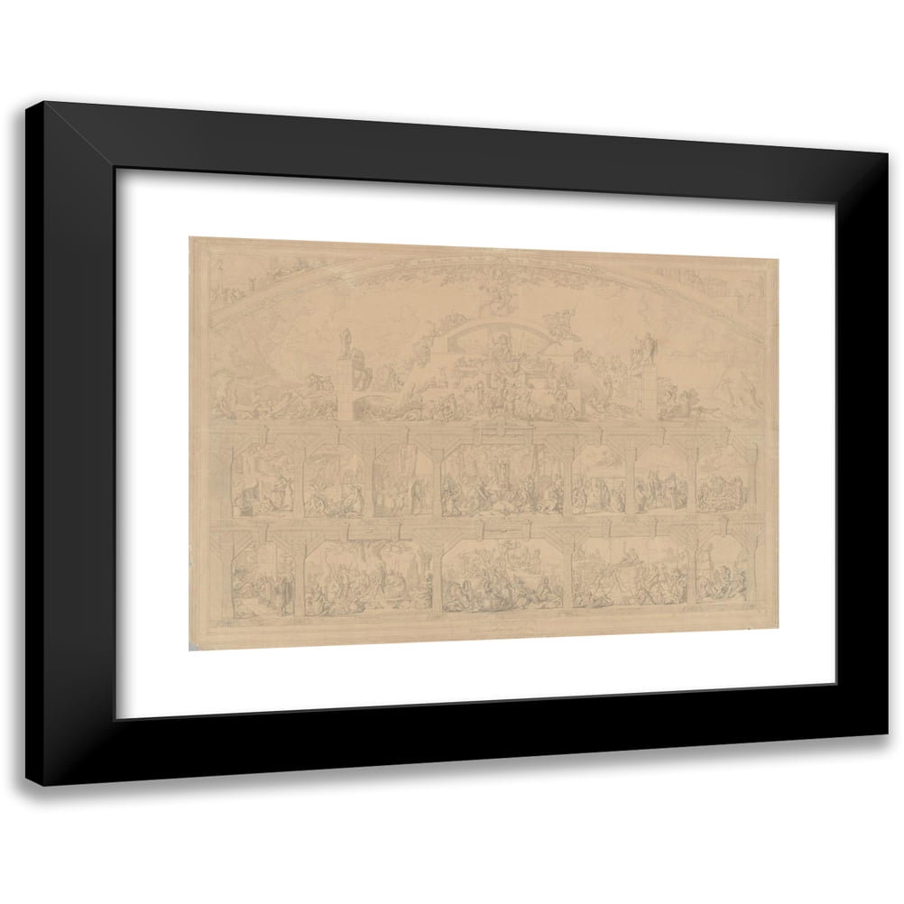Carl Heinrich Hermann 14x11 Black Modern Framed Museum Art Print Titled ...