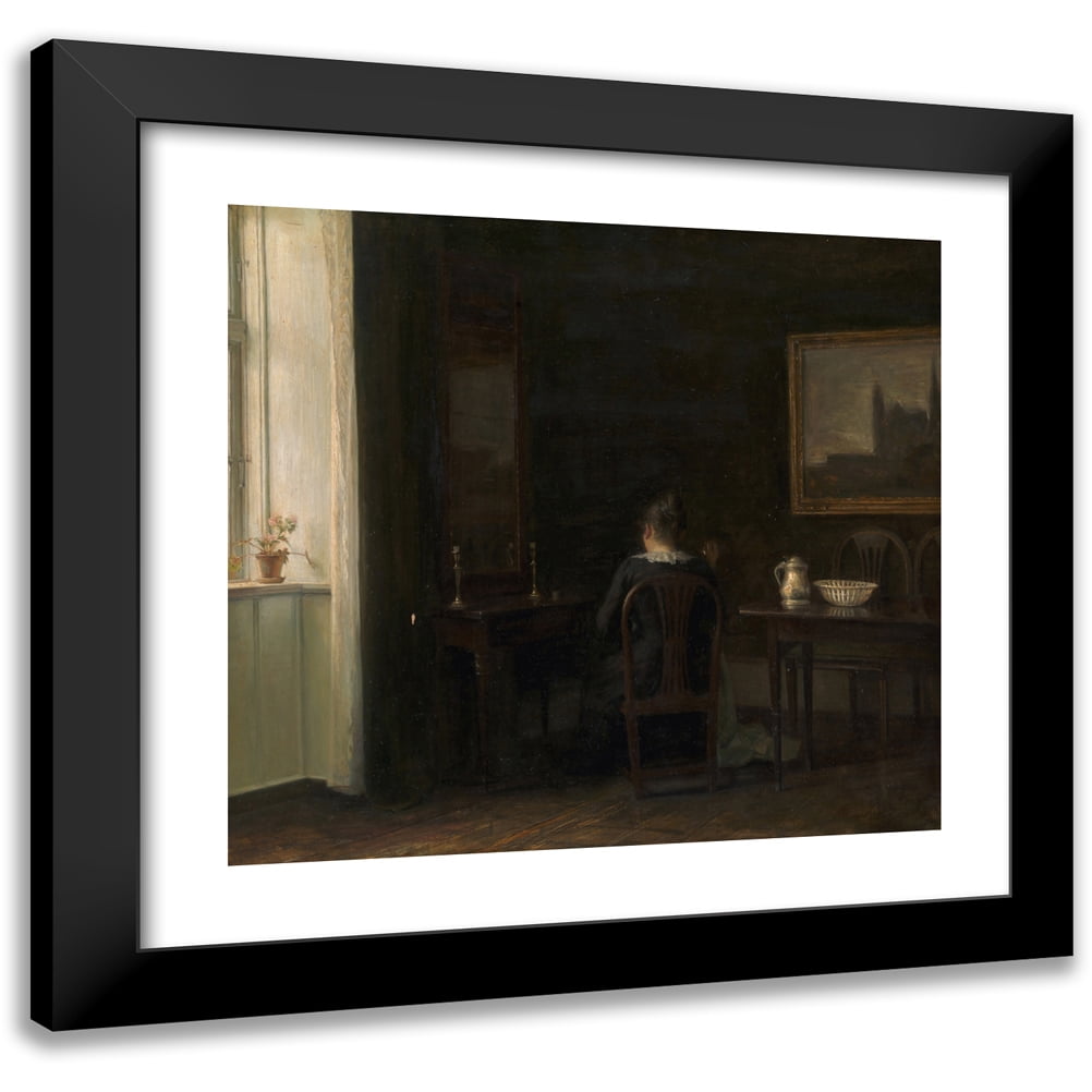 Carl Holsøe 13x12 Black Modern Framed Museum Art Print Titled ...