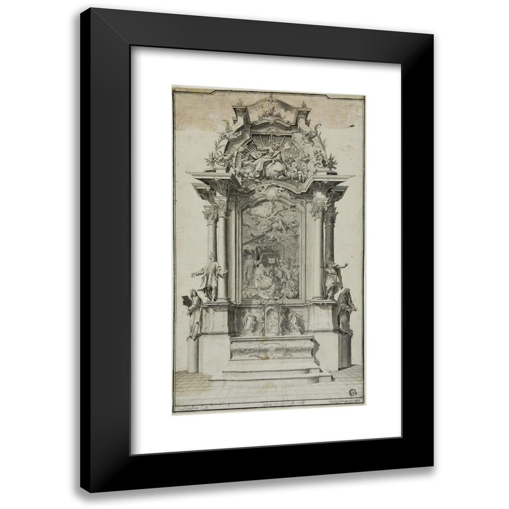 Carl Joseph Haringer 10x14 Black Modern Framed Museum Art Print Titled ...