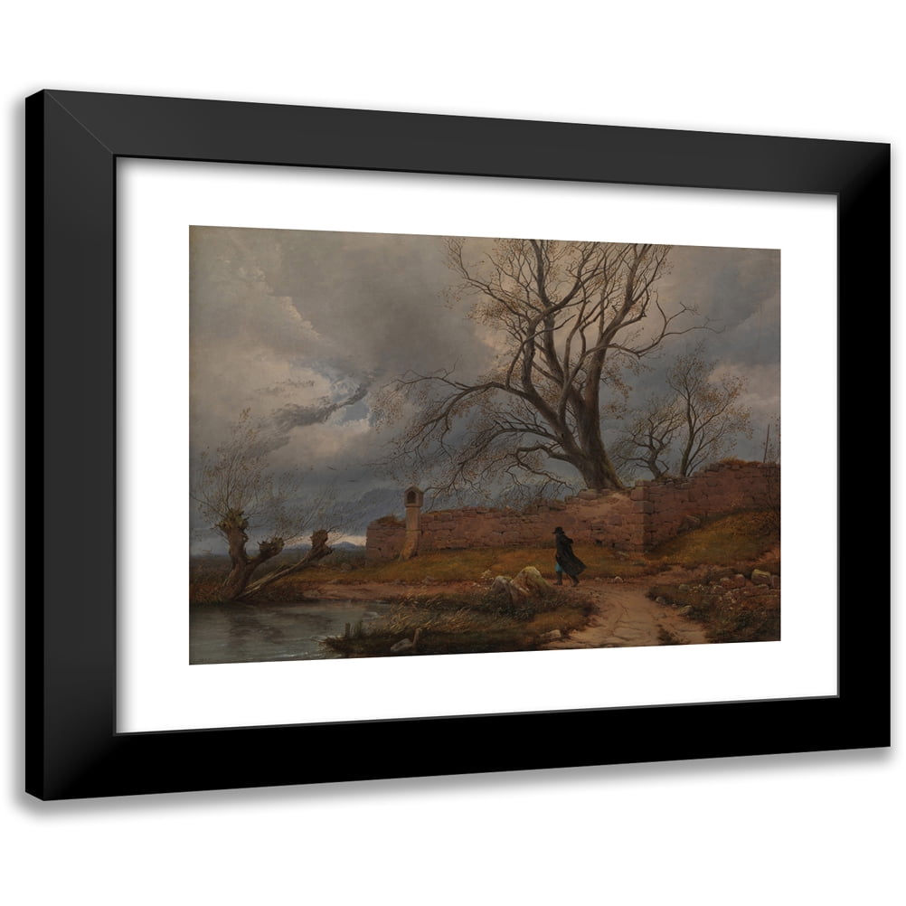 Carl Julius von Leypold 14x11 Black Modern Framed Museum Art Print ...