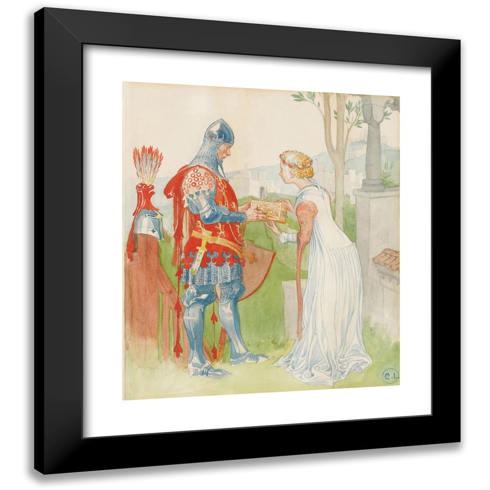 Carl Larsson 15x17 Black Modern Framed Museum Art Print Titled - Lisana ...