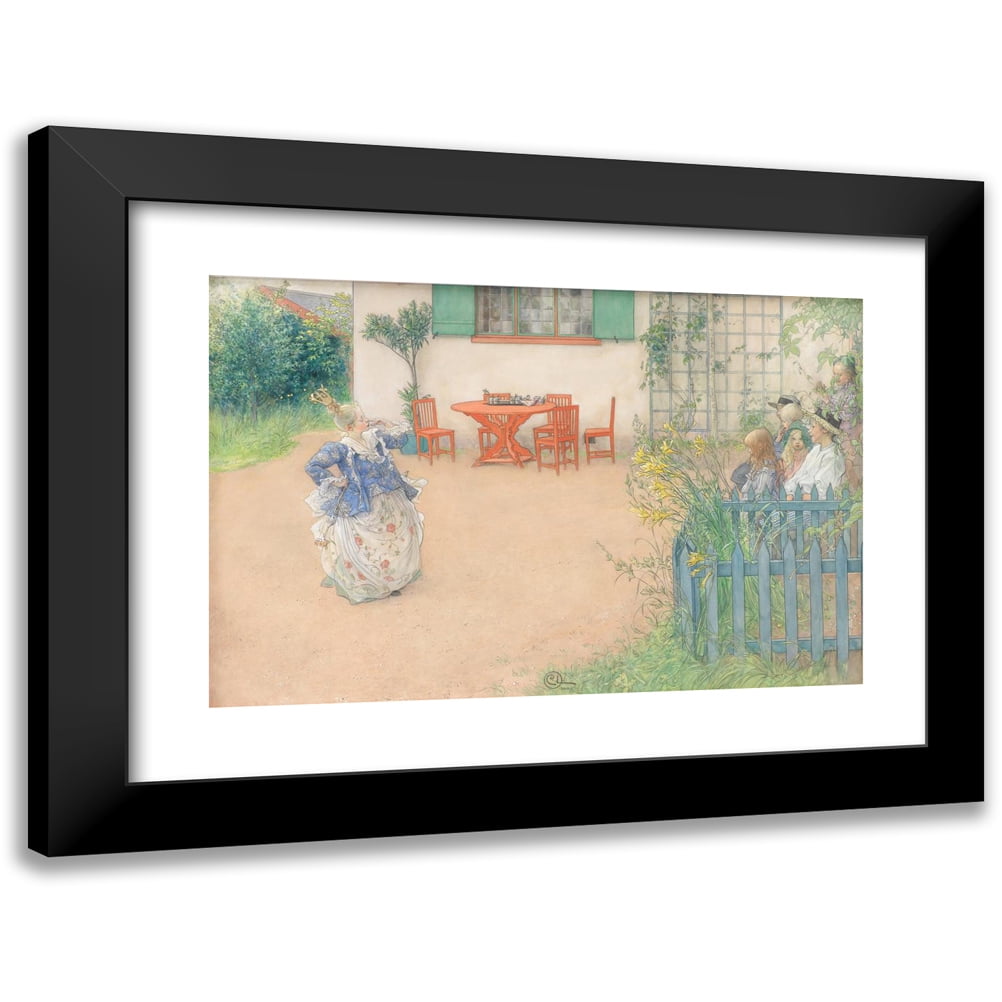 Carl Larsson 24x17 Black Modern Framed Museum Art Print Titled ...