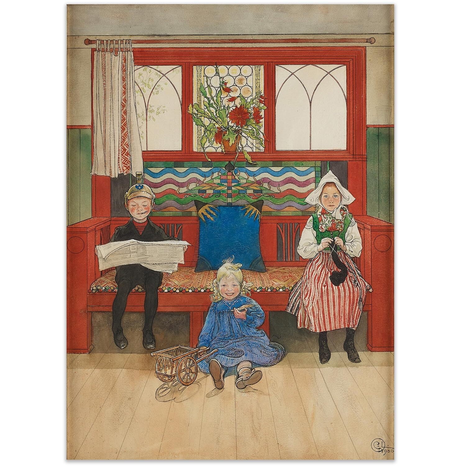 Carl Larsson Poster Modern Wall Art Famous Prints Carl Larsson ...
