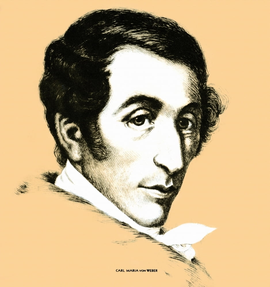 Carl Maria Von Weber Poster Print by unknown (18 x 24) - Walmart.com