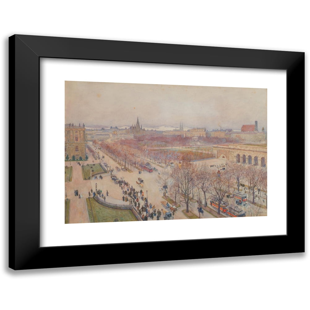 Carl Max Müller 18x14 Black Modern Framed Museum Art Print Titled - The ...