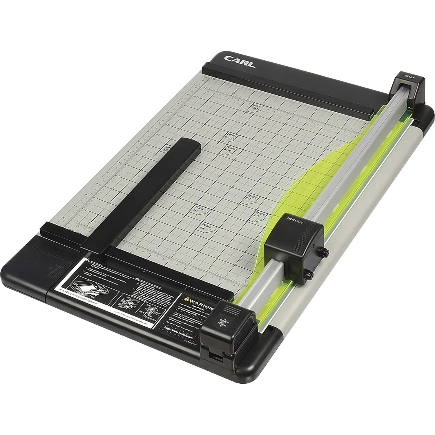 Carl Mfg 15" Heavy-Duty Paper Trimmer - Walmart.com