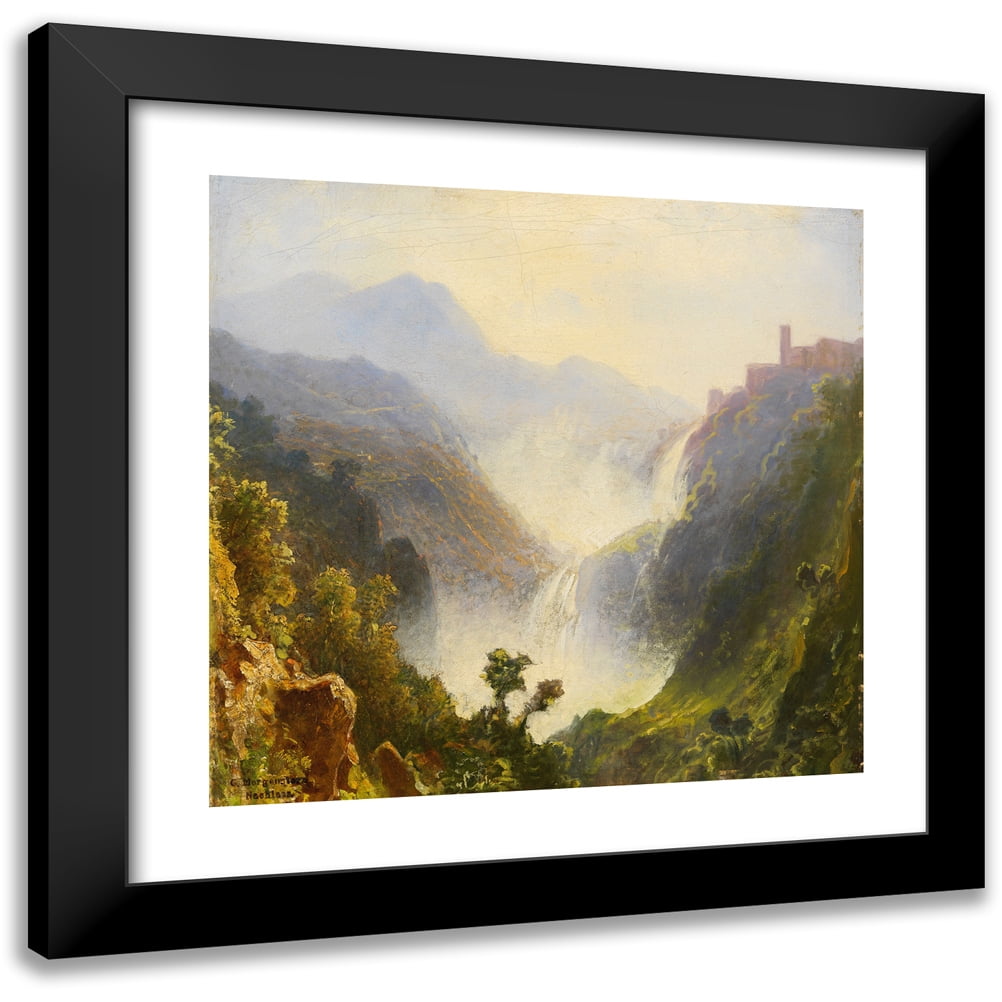 Carl Morgenstern 15x15 Black Modern Framed Museum Art Print Titled ...