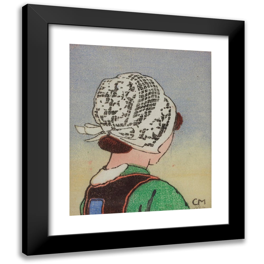Carl Moser 12x14 Black Modern Framed Museum Art Print Titled ...